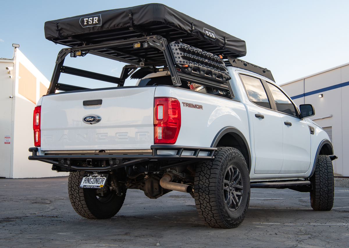 2019-2023 Ford Ranger "Black Diamond Series" High Clearance Rear Bumpe – Relentless Off-Road ...