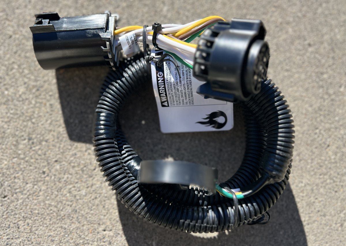 Trailer 7-Pin extension harness – Relentless Off-Road Fabrication