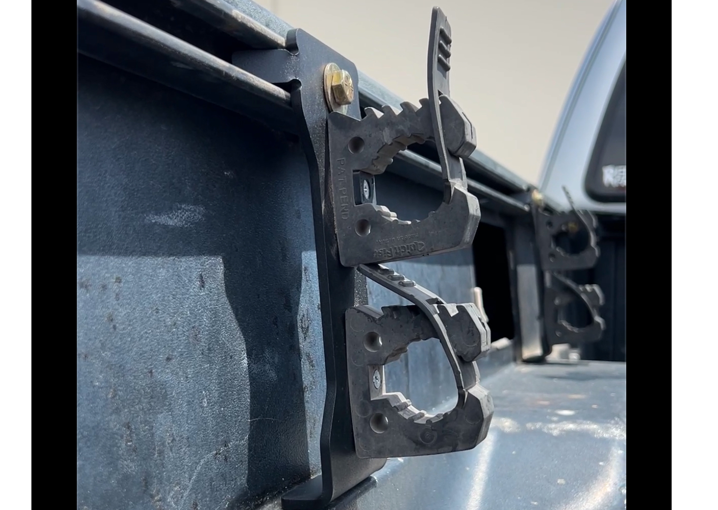 2005-2025 Tacoma Bed Rail DUAL Quick Fist Mounts – Relentless Off-Road ...