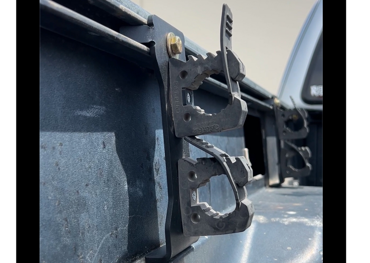 2005-2025 Tacoma Bed Rail DUAL Quick Fist Mounts – Relentless Off-Road ...