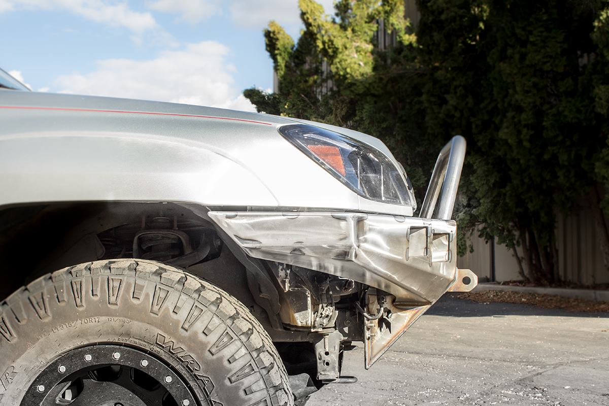 2006-2009 4Runner Front Plate Bumper – Relentless Off-Road Fabrication