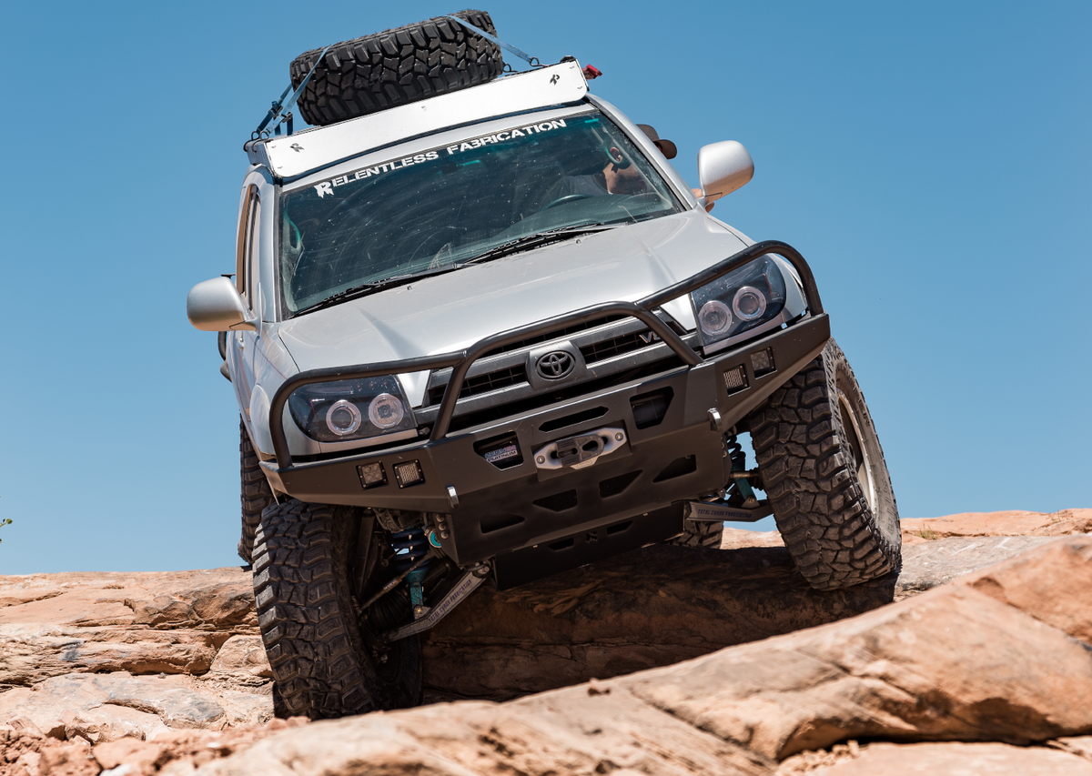 2003-2005 4Runner Front Plate Bumper – Relentless Off-Road Fabrication