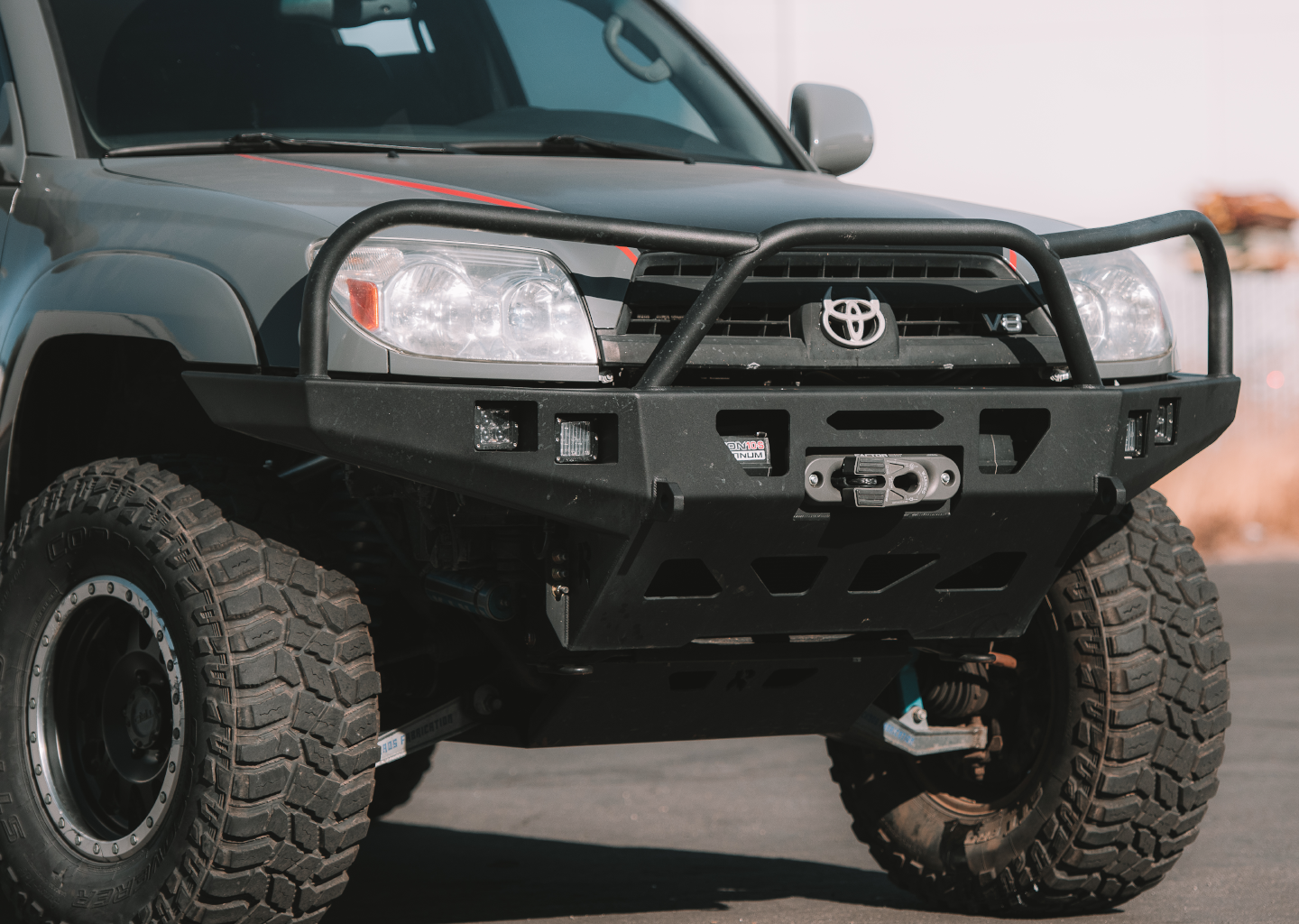 2003-2005 4Runner Front Plate Bumper – Relentless Off-Road Fabrication