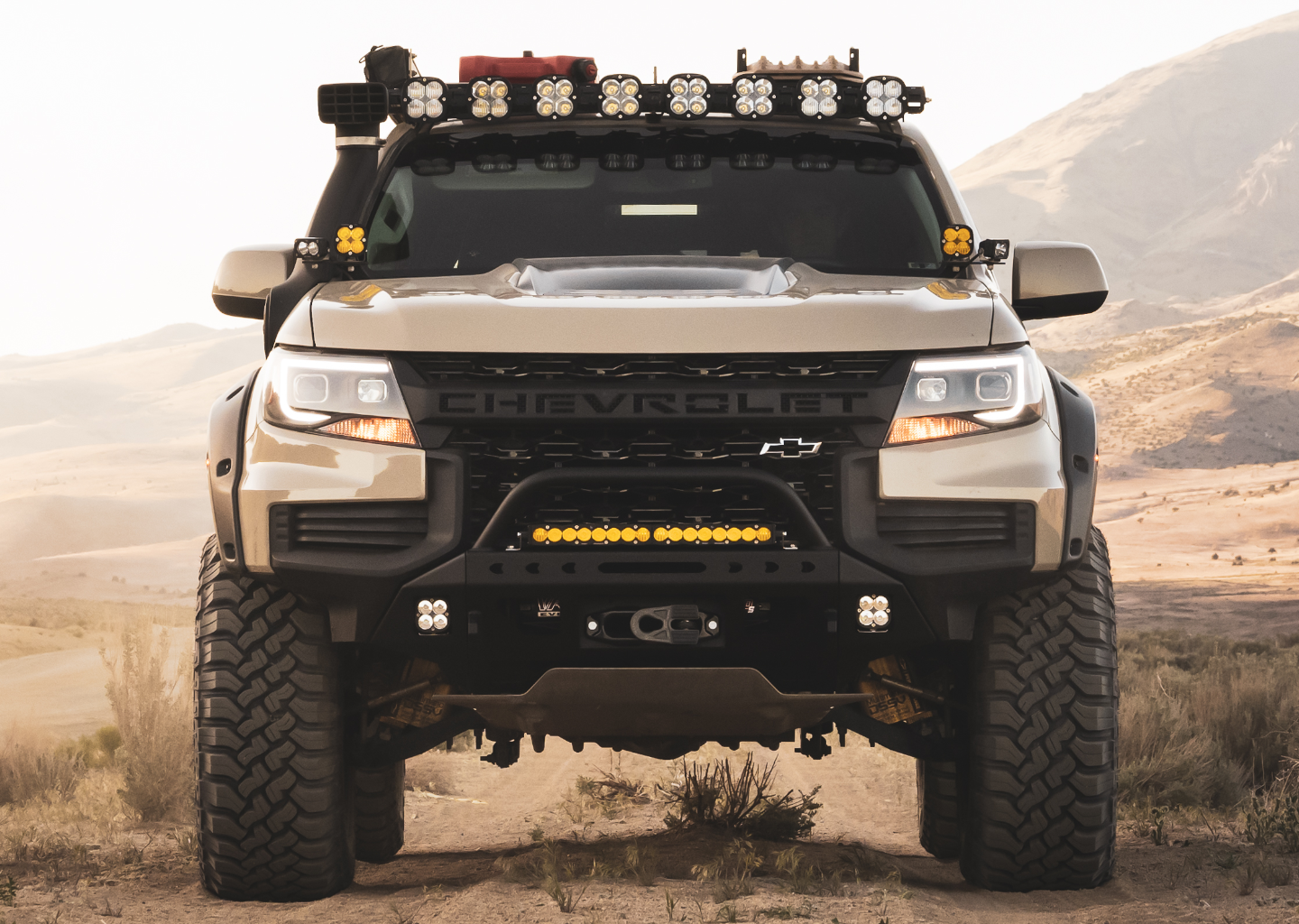 2021-22 ZR2 Colorado "Evolution" Low-Pro Front Bumper – Relentless Off-Road Fabrication