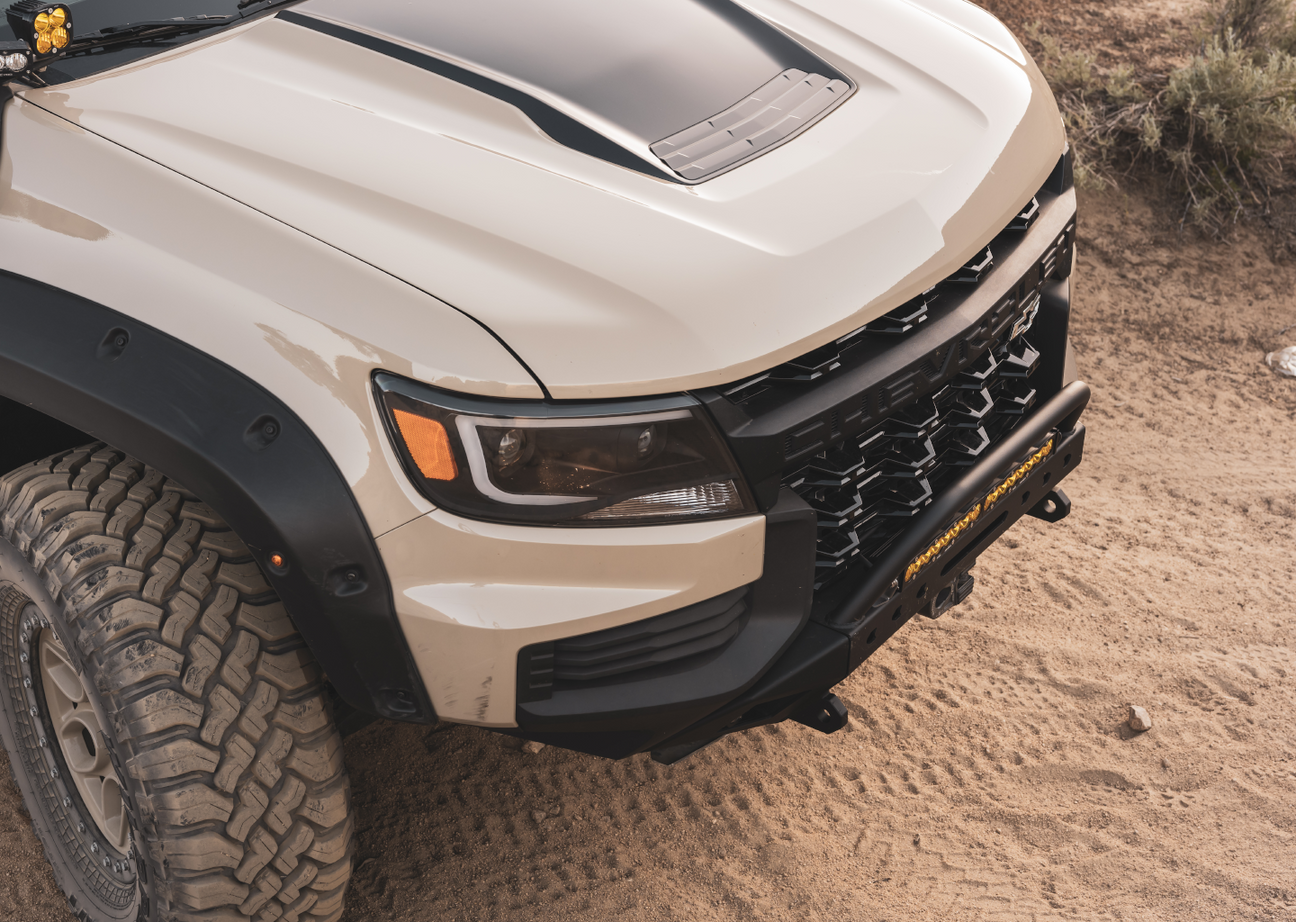 2021-22 ZR2 Colorado "Evolution" Low-Pro Front Bumper – Relentless Off-Road Fabrication
