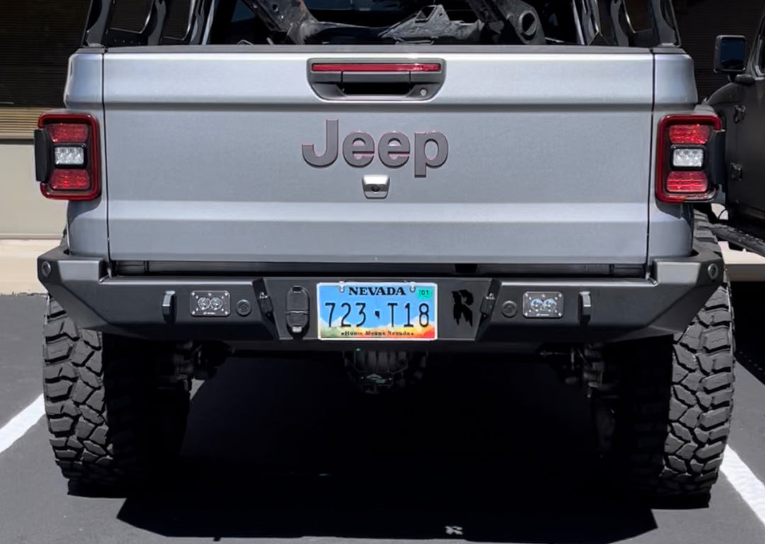 2020- Current JT/ Gladiator Rear Bumper – Relentless Off-Road Fabrication
