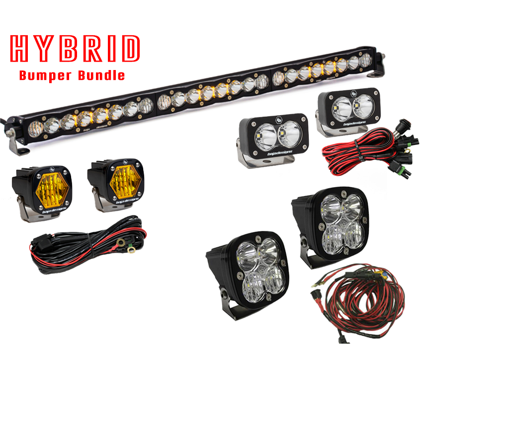 Hybrid Bumper Lighting Bundle – Relentless Off-Road Fabrication