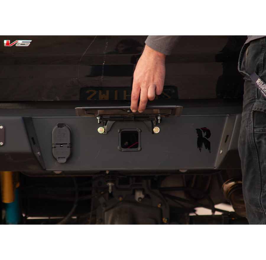 Flip Up License Plate Mount – Relentless Off-Road Fabrication