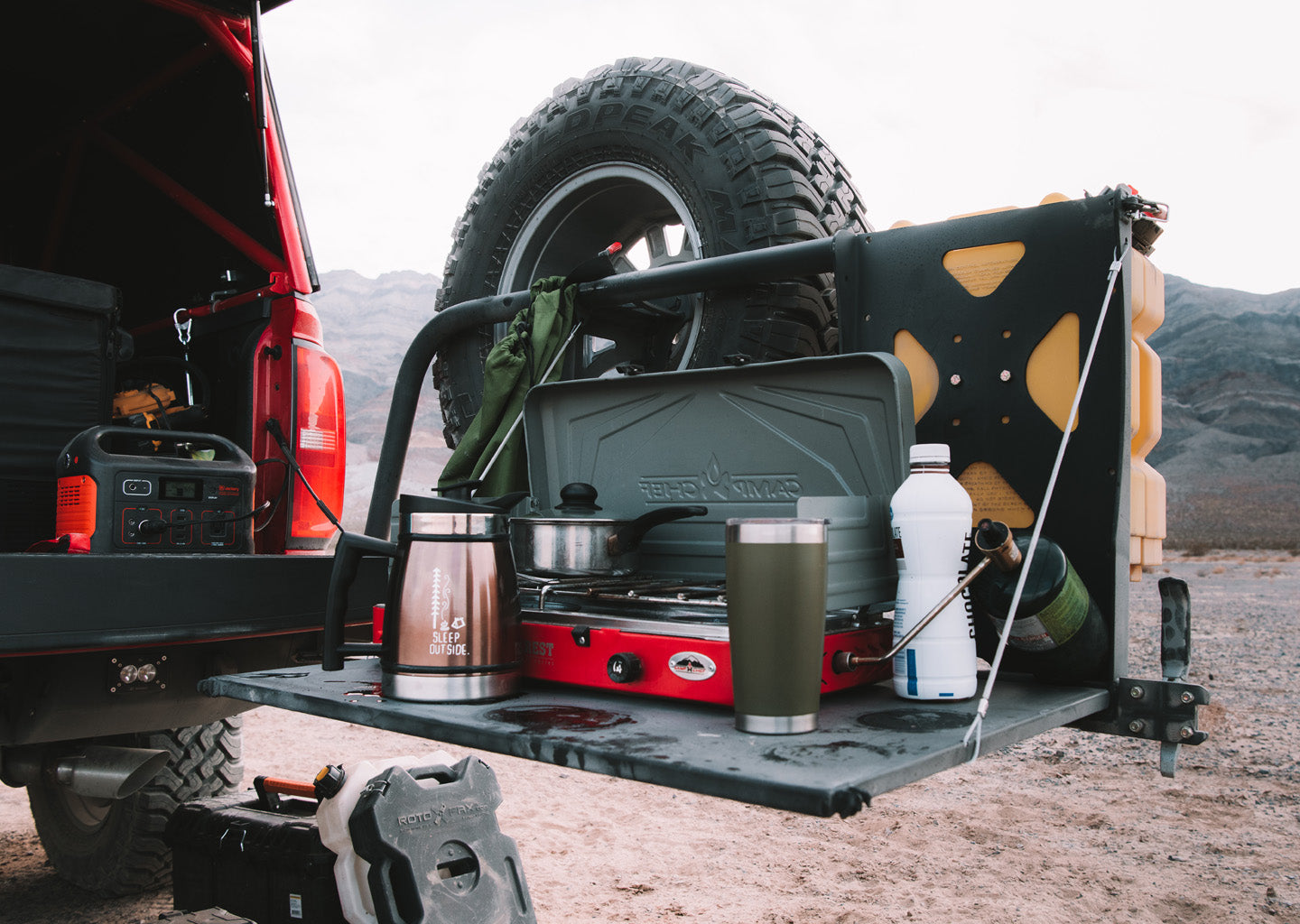 Chevy/GMC Rear Bumper Swingout Tire Carrier Add-On – Relentless Off ...