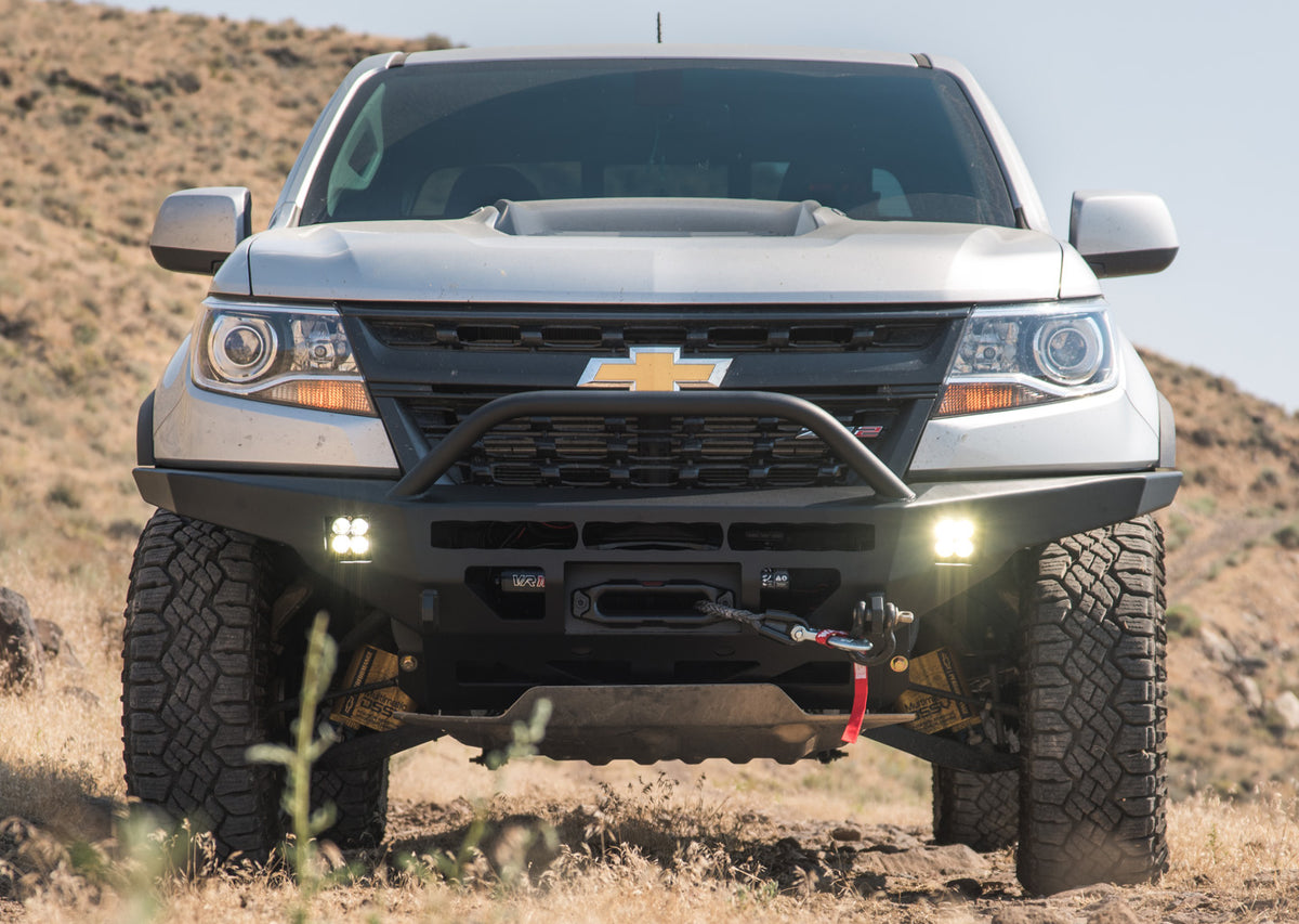 2017- 2020 Chevy ZR2 "Defender" Front Bumper – Relentless Off-Road ...